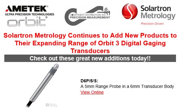 Solartron Metrology Digital Gage Probes from Solartron Store