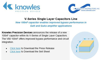 Knowles Capacitors (Dielectric Laboratories) from CDI RF