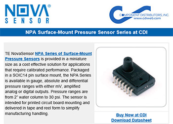 NovaSensor, a Division of Amphenol Advanced Sensor from Component ...
