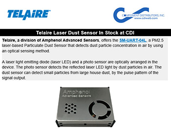 Telaire/Amphenol from Component Distributors